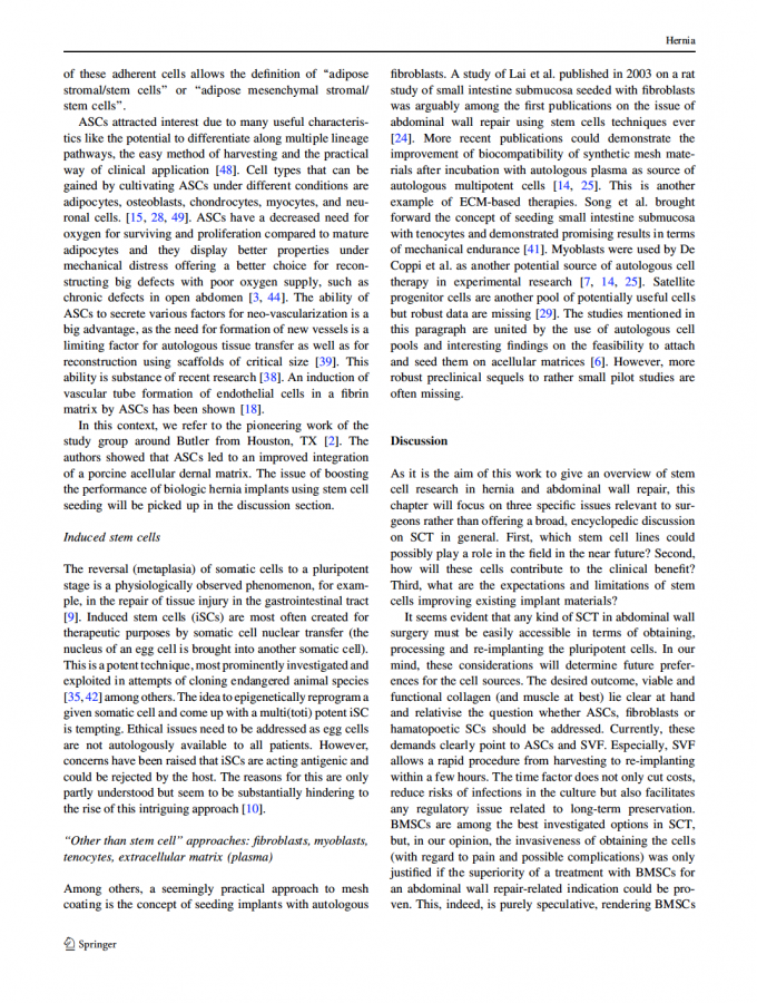 STEM CELLS: snake oil or a valid therapy? | Atlanta Hernia Surgeon Lee ...